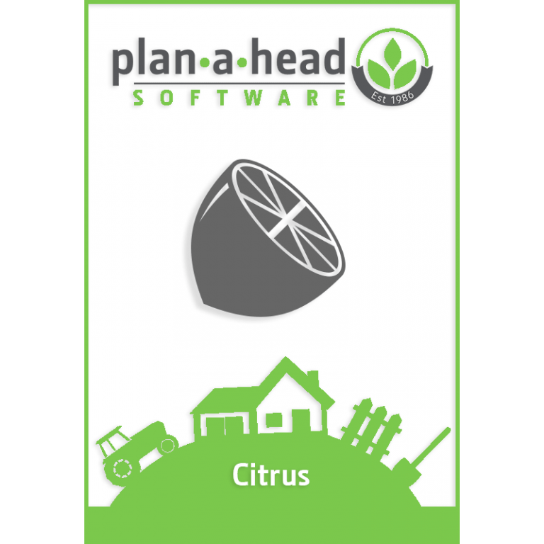 Plan-A-Head Citrus Software - Plan-A-Head Computer System CC for ...